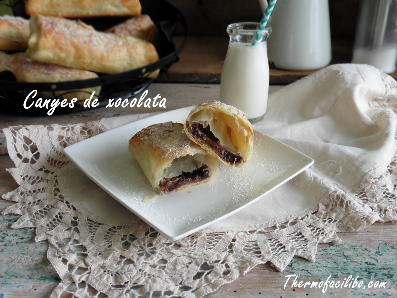 Canyes o Napolitanes de xocolata – THERMOFACILIBO