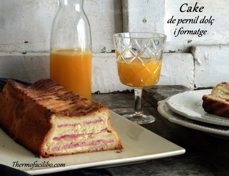 Cake de pernil dolç i formatge – THERMOFACILIBO