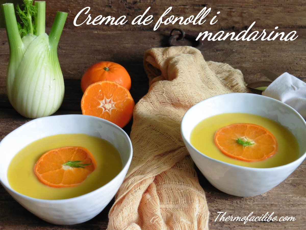 Crema de fonoll i mandarina – THERMOFACILIBO