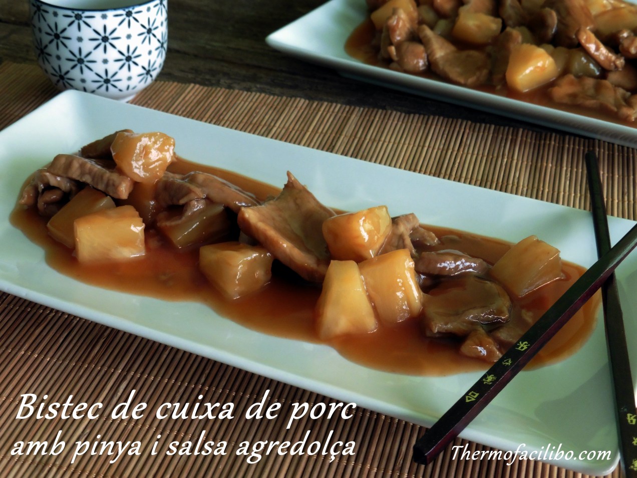 Escalopes de porc amb pinya i salsa agredolça – THERMOFACILIBO